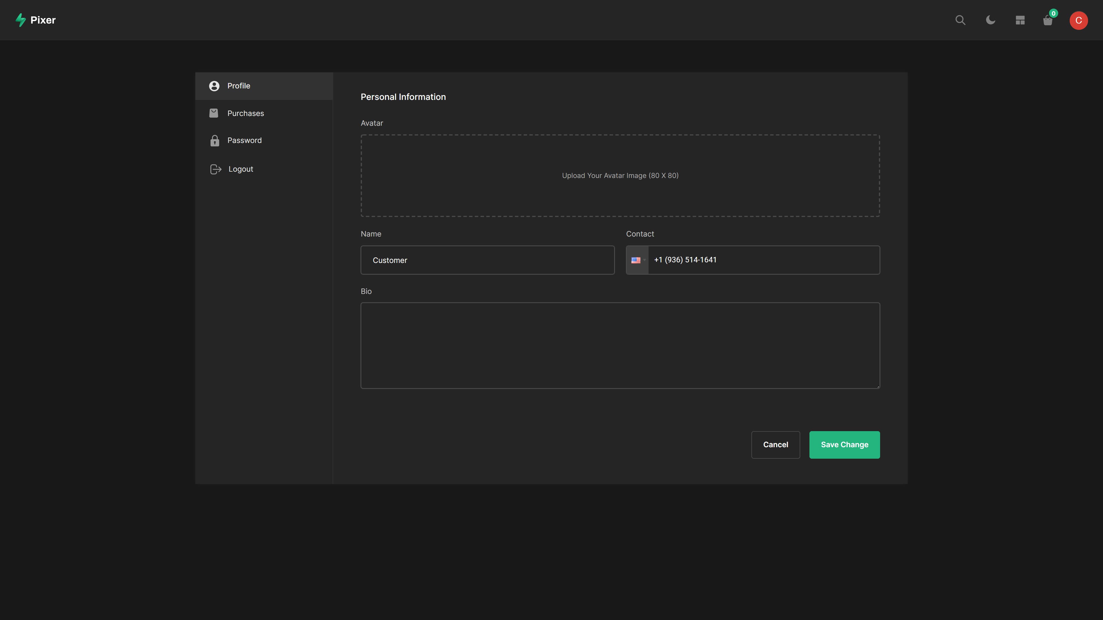 Pixer - React Laravel Multivendor Digital Marketplace by redqteam